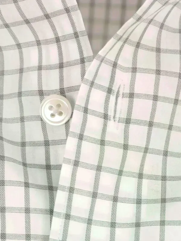 Zegna Check-pattern Long-sleeve Shirt