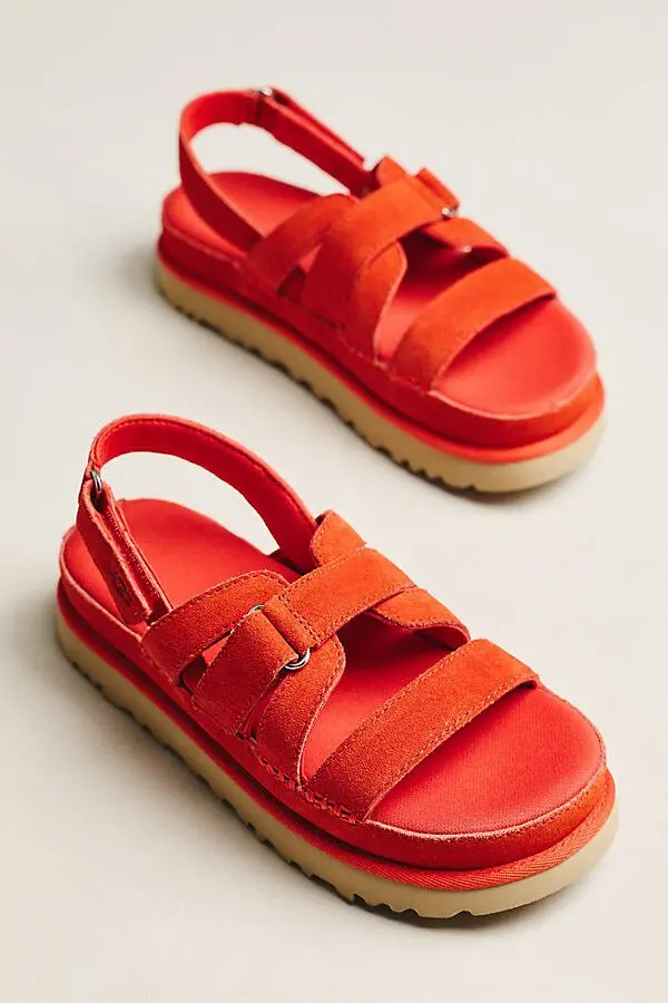 UGG Goldenstar Gleam Sandals - Red Pepper