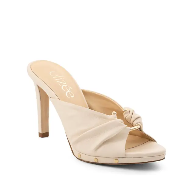 ELIZEE Carmina Mule - Cream