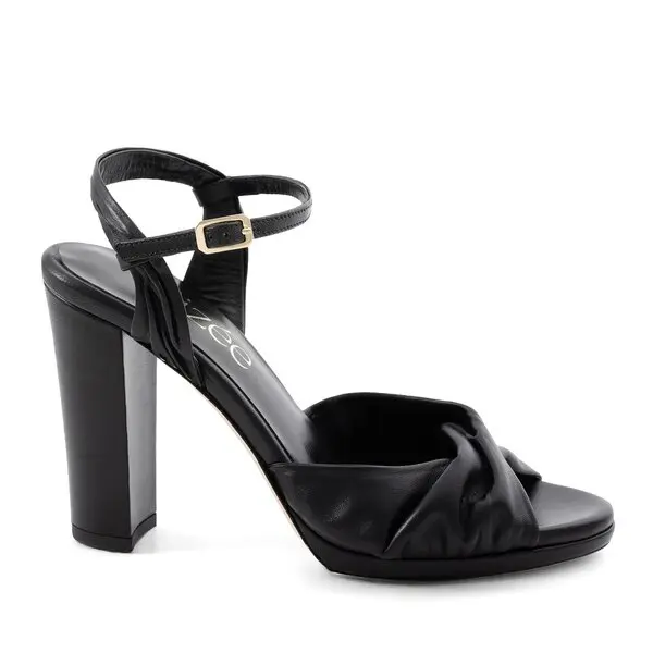 ELIZEE Simone Platform Sandal - Black