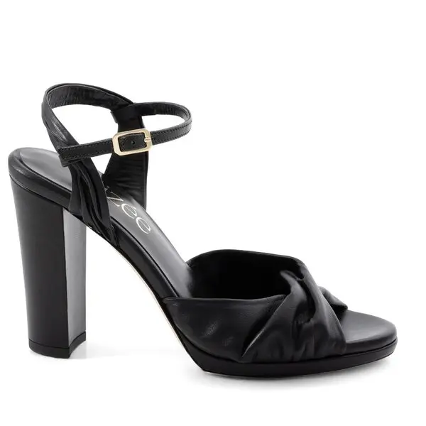 ELIZEE Simone Platform Sandal - Black