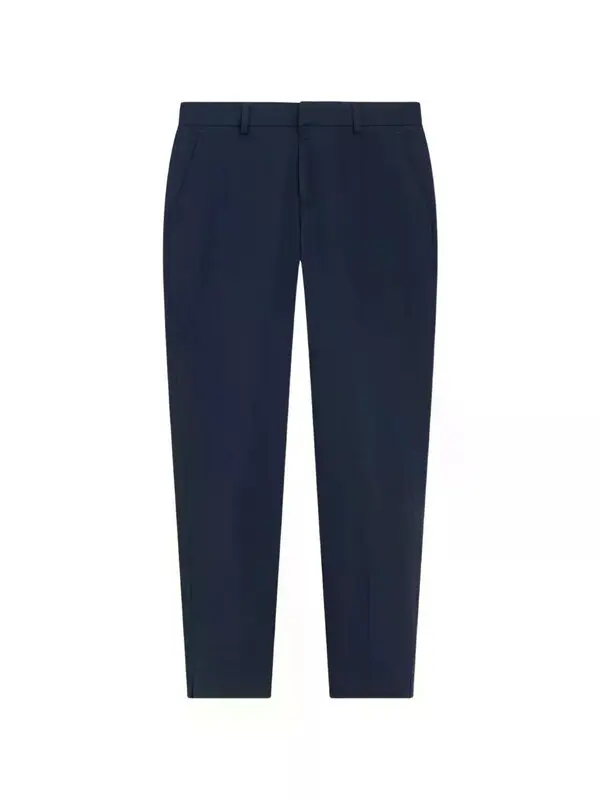 PT TORINO Slit-hem Trousers - Blue