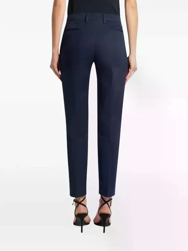 PT TORINO Slit-hem Trousers - Blue