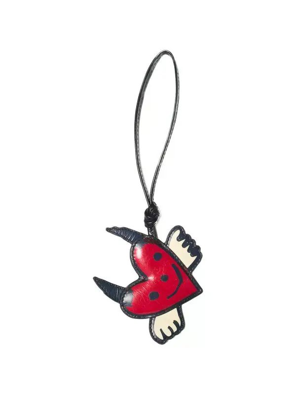 Zadig&Voltaire Devilish Heart Keyring - Red