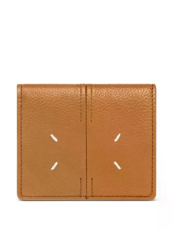 MAISON MARGIELA Stitching Wallet Clip - Neutrals