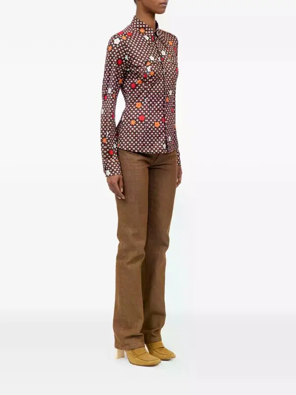 MAISON MARGIELA Graphic Print Pocket Shirt