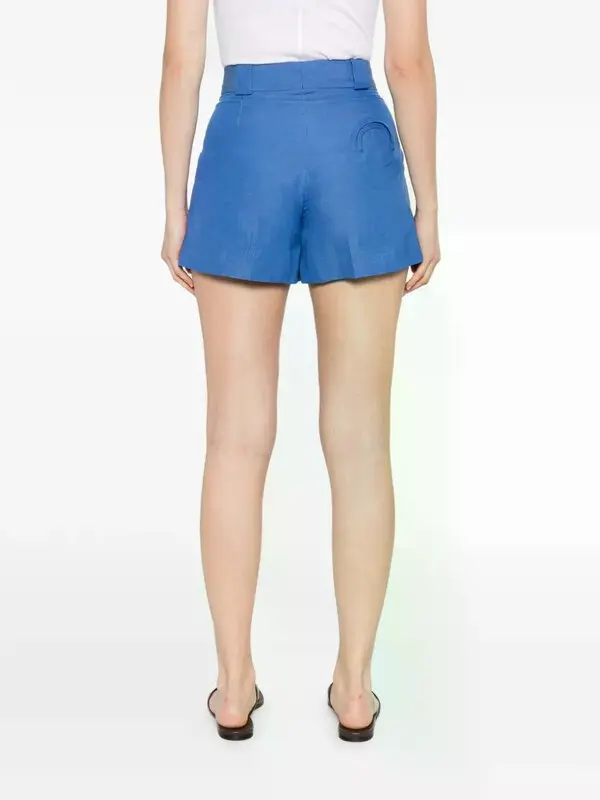BLAZÉ MILANO Pleated Shorts - Blue