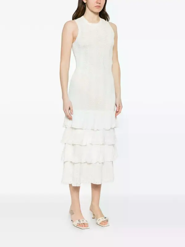 TWINSET Ruffled Midi Dress