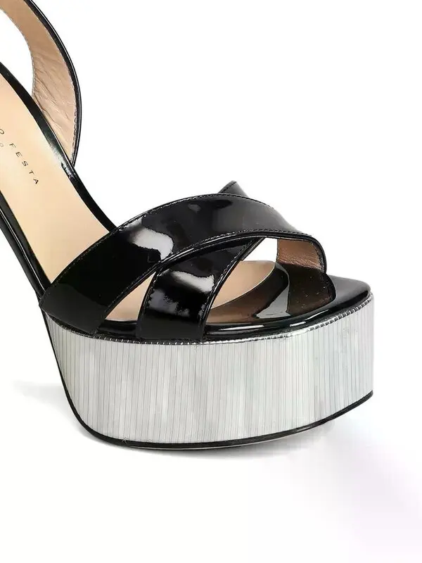 Roberto Festa Kami Platform Leather Sandals