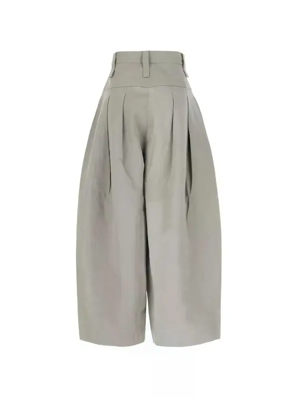 NICCOLO PASQUALETTI Pleated Wide-leg Trousers