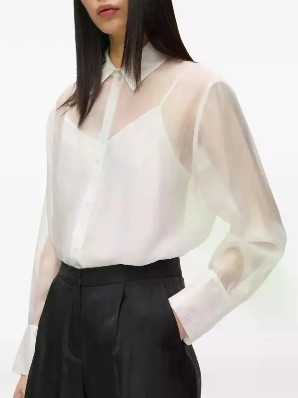 Karl Lagerfeld Organza Blouse