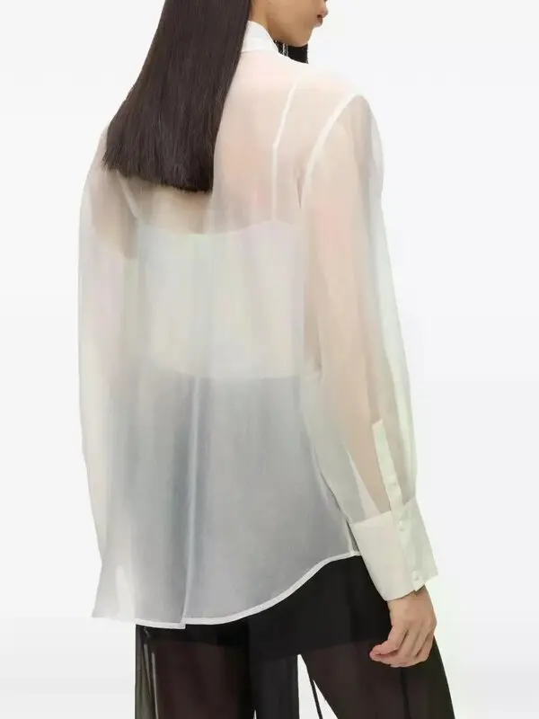 Karl Lagerfeld Organza Blouse