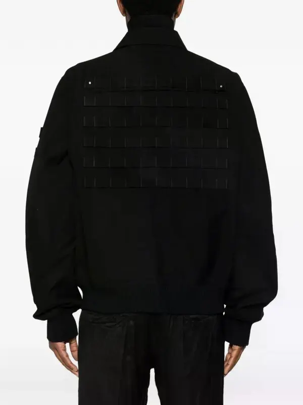 Rick Owens Harness Embellishment Zip-up Jacket