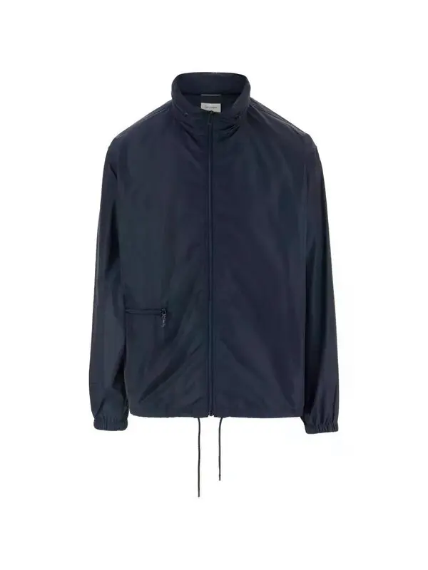 Saint Laurent High-collar Zip Jacket - Blue