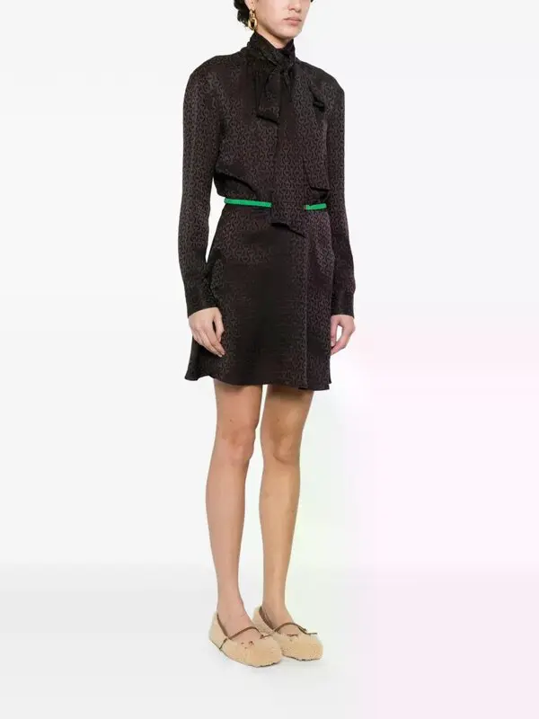 Gucci Jacquard-pattern Dress