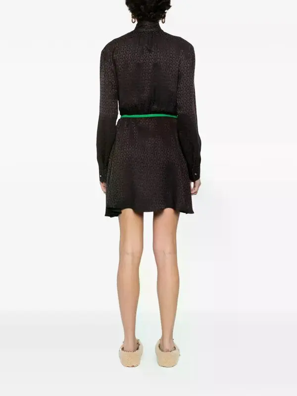 Gucci Jacquard-pattern Dress