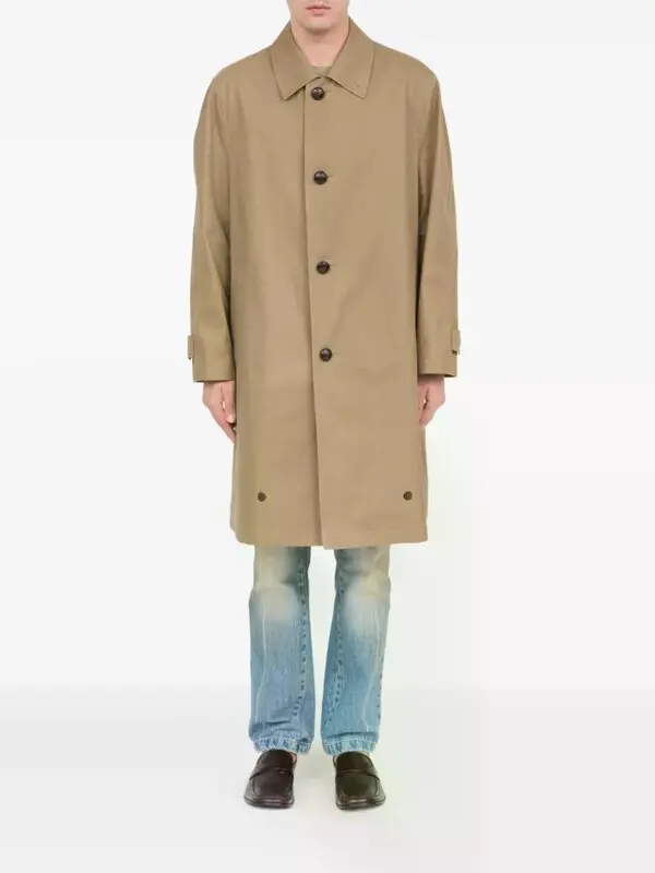 MAISON MARGIELA Buttoned Coat - Neutrals