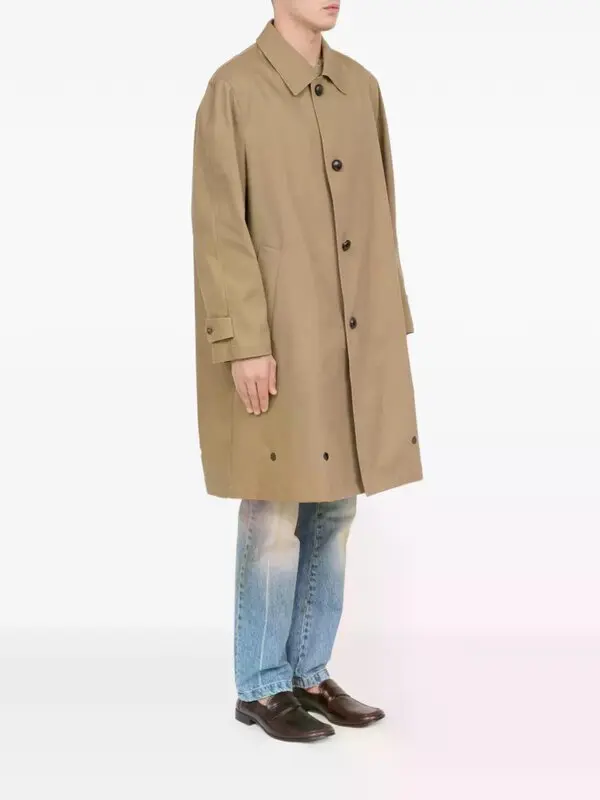 MAISON MARGIELA Buttoned Coat - Neutrals