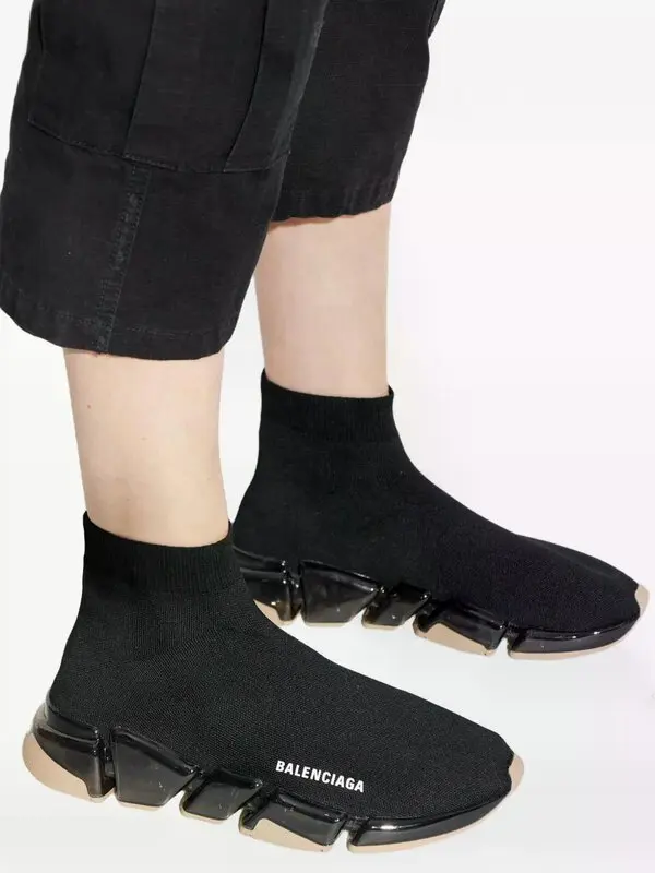 Balenciaga Speed 2.0 Slip-on Sneakers - Black