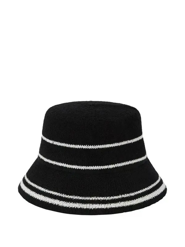 Karl Lagerfeld Signature Knit Bucket Hat