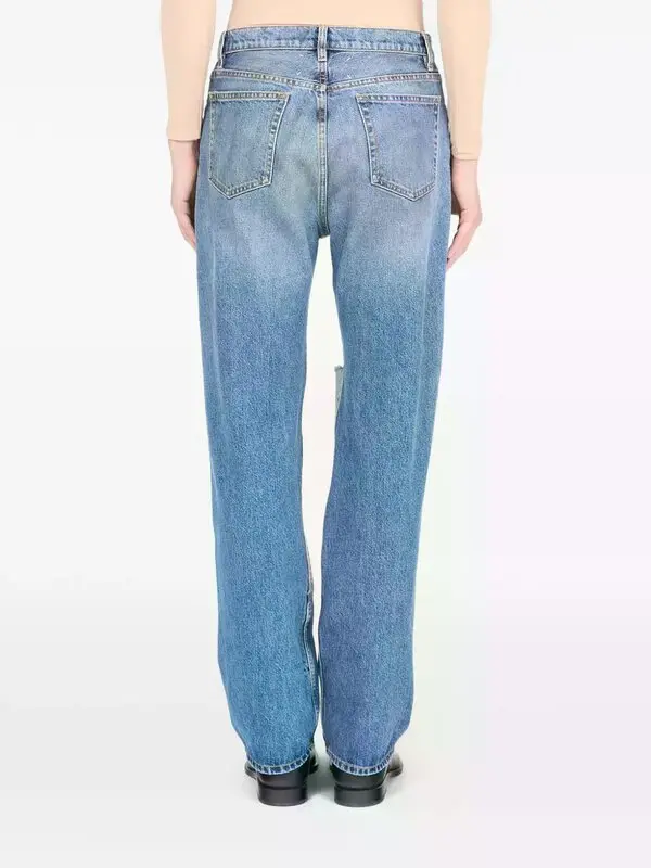 MAISON MARGIELA Ripped Patchwork Jeans