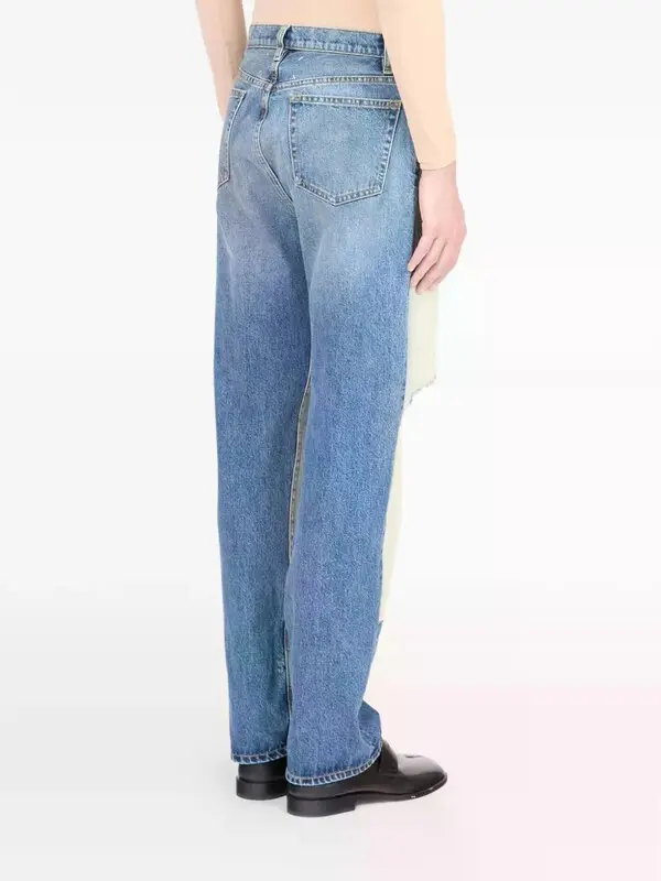MAISON MARGIELA Ripped Patchwork Jeans
