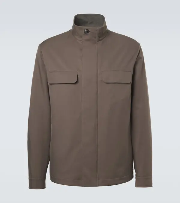 Zegna Technical Field Jacket - Grey