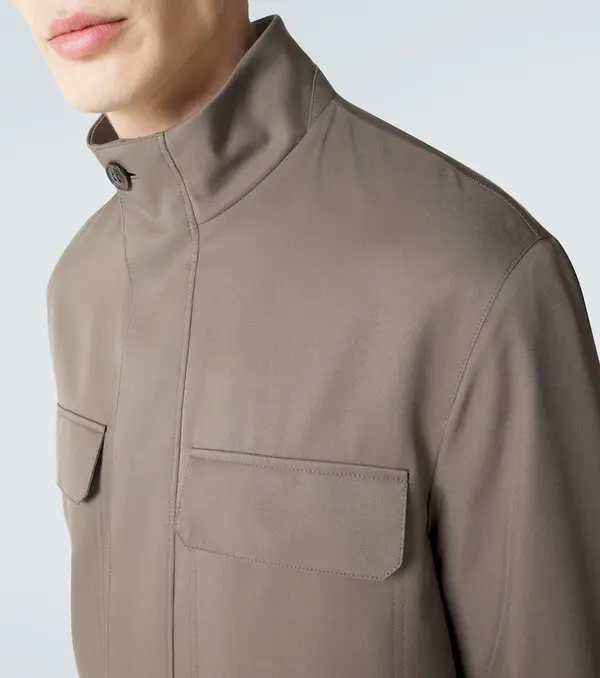 Zegna Technical Field Jacket - Grey