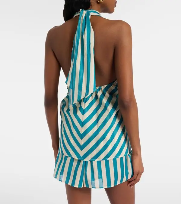 ERES Alter Ego Striped Cotton Voile Top