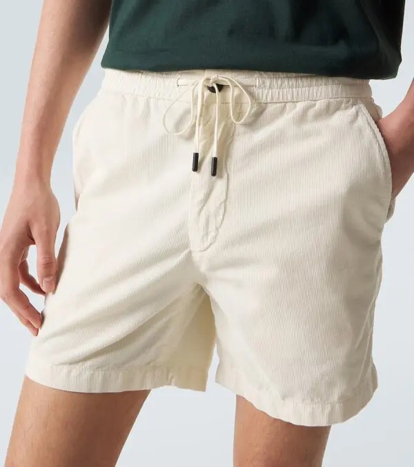 SLOWEAR Cotton Shorts - White