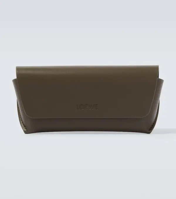 Loewe Logo Aviator Glasses - Black