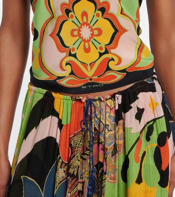 Etro Floral Silk Top