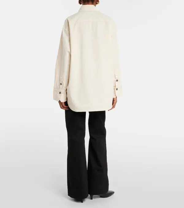 Victoria Beckham Oversized Cotton Shirt