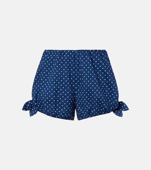 Posse Rosie Polka-dot Shorts - Blue