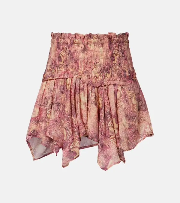Isabel Marant Étoile Ceiva Mini Skirt - Pink