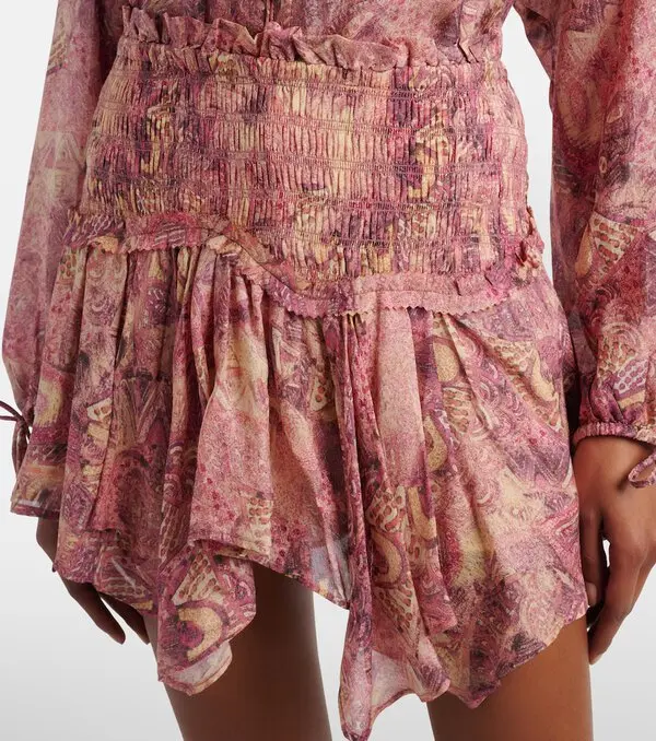 Isabel Marant Étoile Ceiva Mini Skirt - Pink