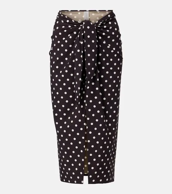 KARLA COLLETTO Polka-dot Beach Cover-up