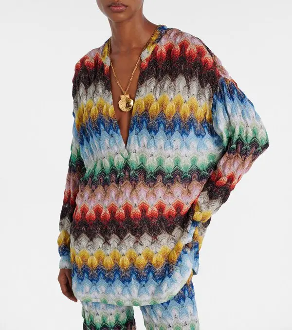 Missoni Lamé Blouse