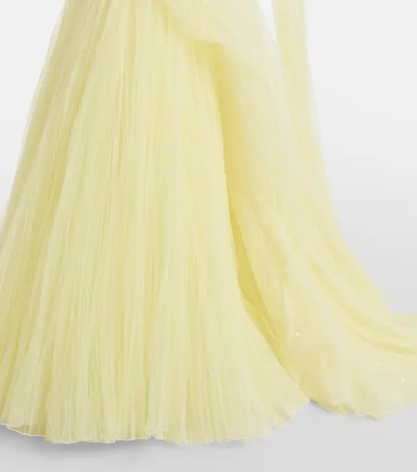 MARMAR HALIM Tulle Bustier Gown