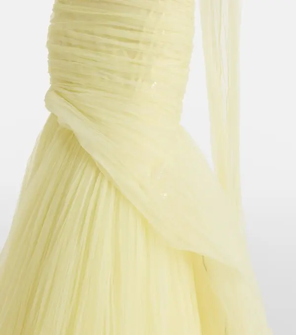 MARMAR HALIM Tulle Bustier Gown