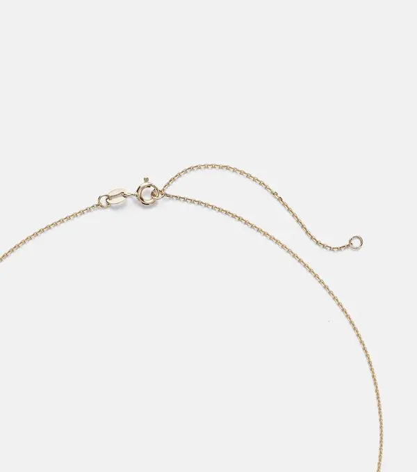 STONE AND STRAND Essential 18kt Necklace With Pearl