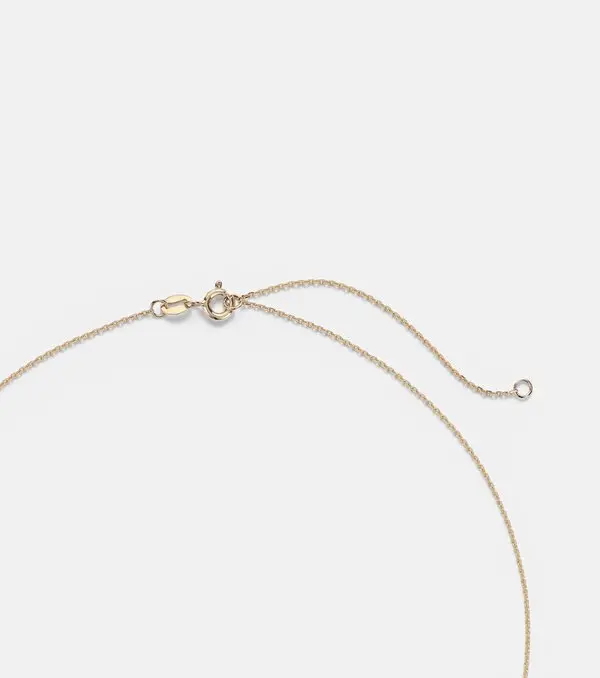 STONE AND STRAND Kensington Peridot Flower Necklace