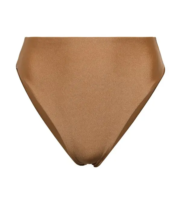 Jade Swim Incline High-rise Bikini Bottoms - Pink