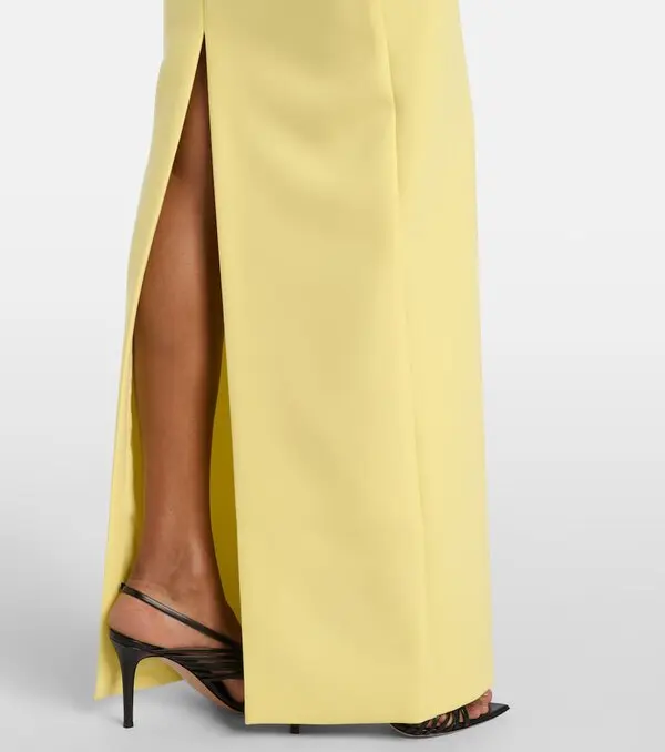 Roland Mouret Floral-appliqué Gown