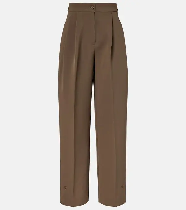 THE FRANKIE SHOP Doyer Wide-leg Pants - Brown