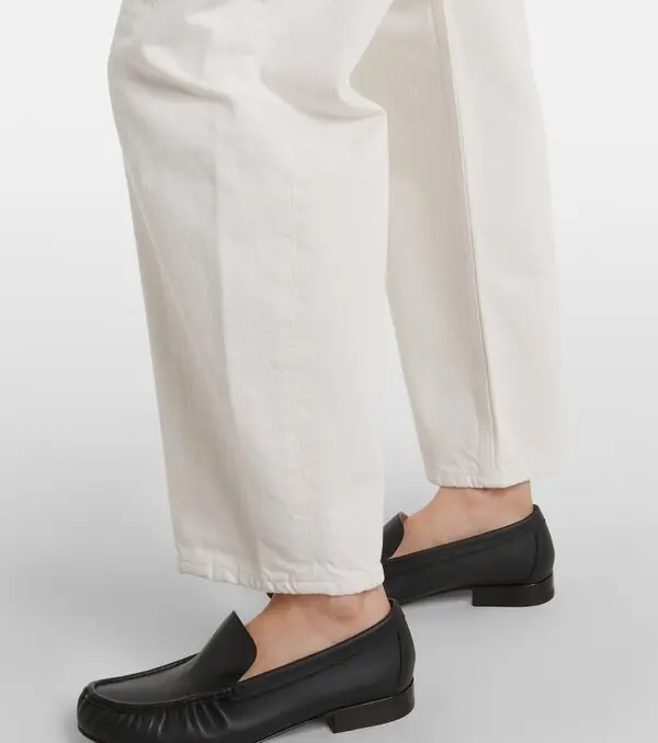 AGOLDE Luna Barrel-leg Jeans - White