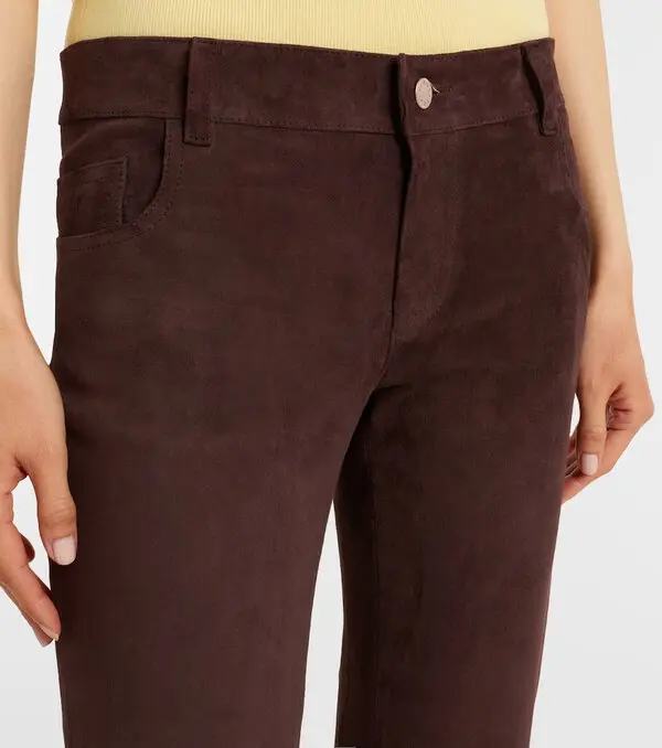 Stouls Pawlonia Suede Flared Pants