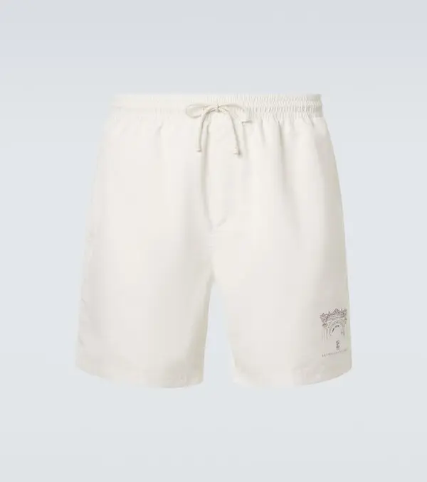 Brunello Cucinelli Swim Trunks - Beige