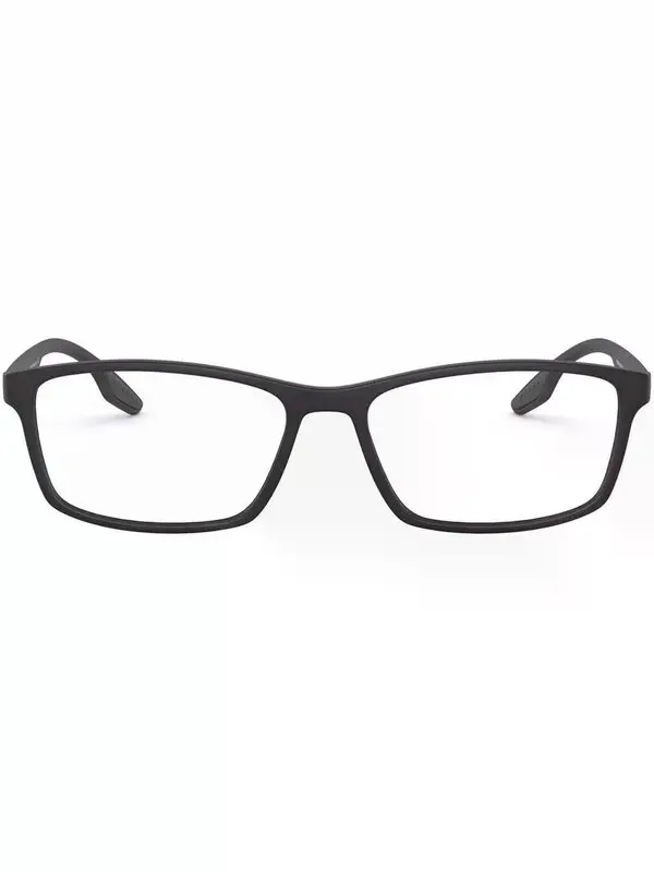 Prada Rectangle-frame Glasses - Black