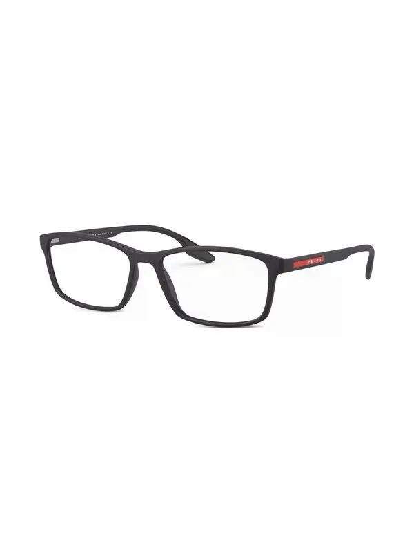 Prada Rectangle-frame Glasses - Black
